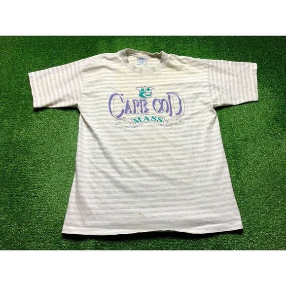 Sportswear | Shirts | Vintage9s Cape Cod Mass Mens Graphic Short Sleeve ...